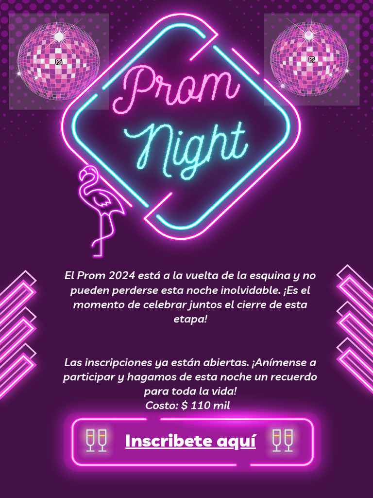 INSCRIPCIÓN PROM 2024 | PDF