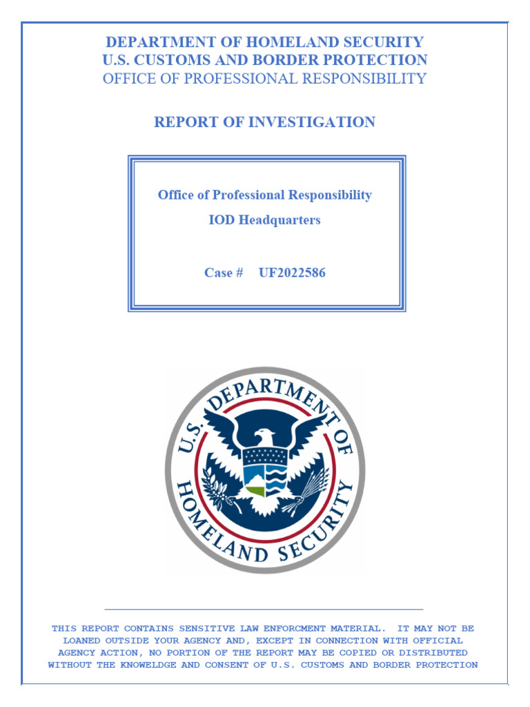 Uvalde CBP Report | PDF | U.S. Customs And Border Protection | United ...