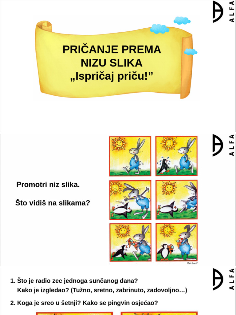 Pricanje Prema Nizu Slika | PDF