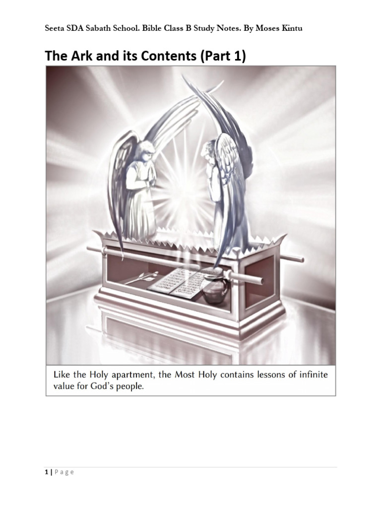The Ark and Its Contents | PDF