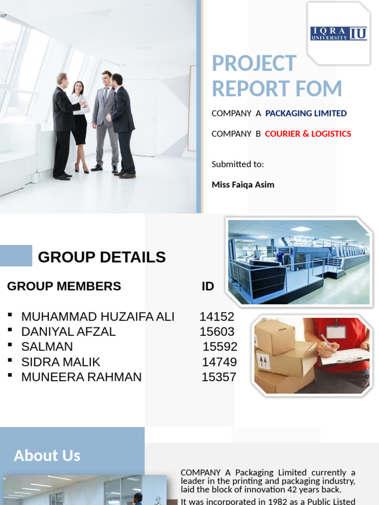 FOM Project Report | PDF