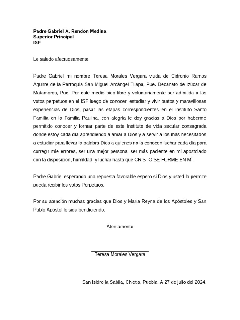 Padre Gabriel A | PDF