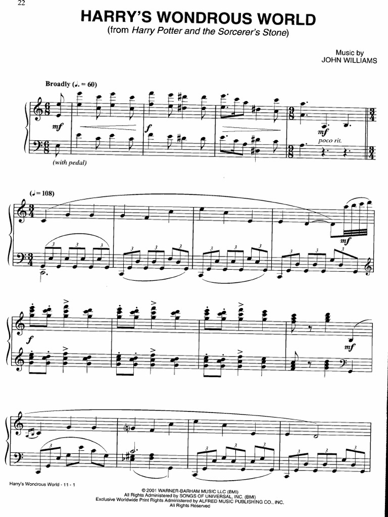 Harry's Wonderous World | PDF