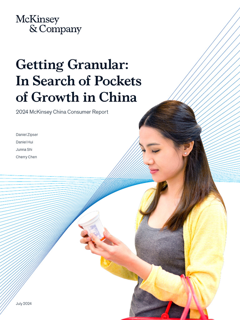 2024 McKinsey China Consumer Report | PDF