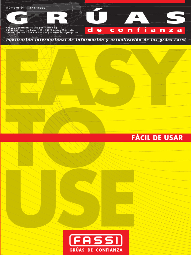 Fassi QUADERNO ES | PDF