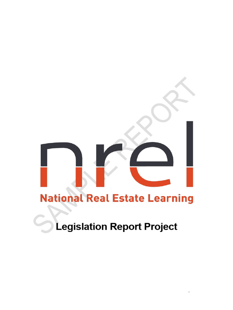 CPPREP4003 - Legislation Sample Report v1.0 | PDF
