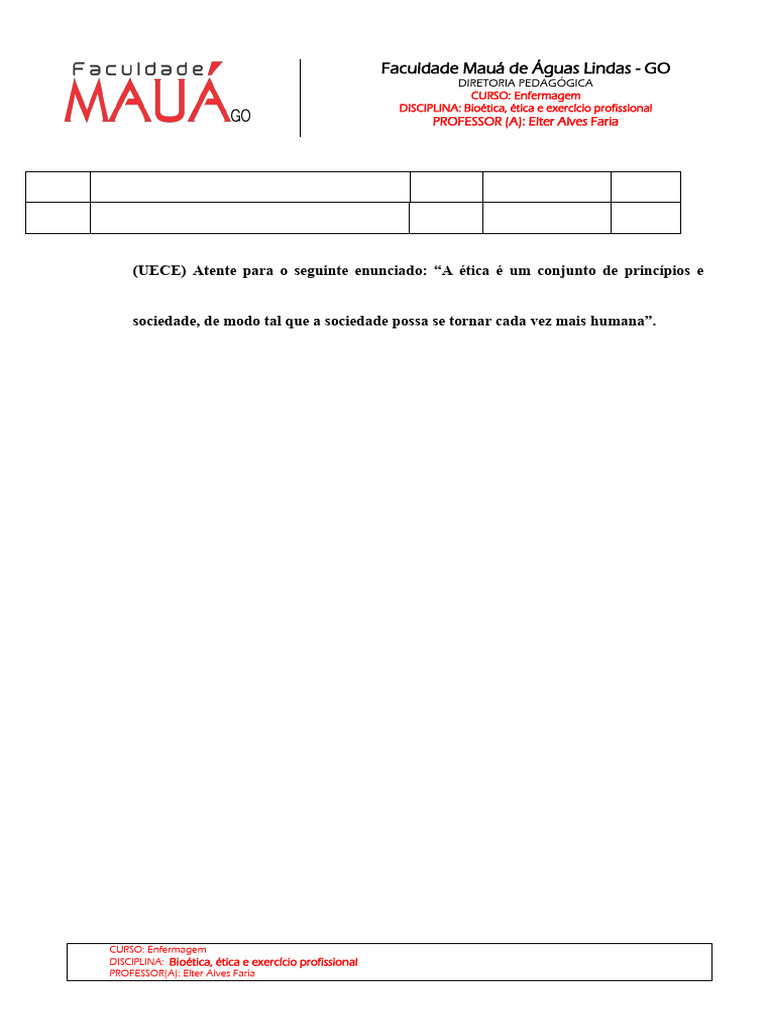 Estou Compartilhando o Arquivo - Estudo Diria de Bio-Tica e - Tica ...