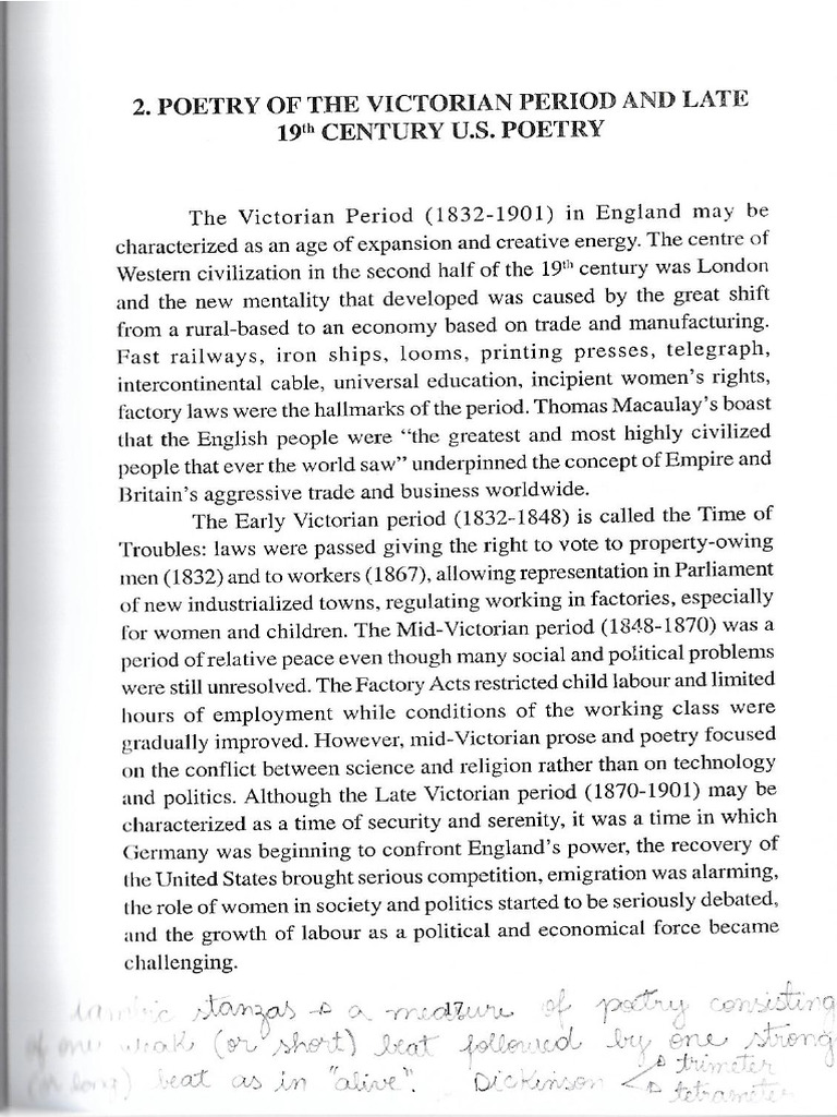 Victorian Poetry | PDF