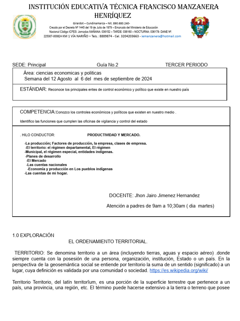 JJJH CPE 1001,1002,1003,1004 2 - 3periodo - 074710 | PDF