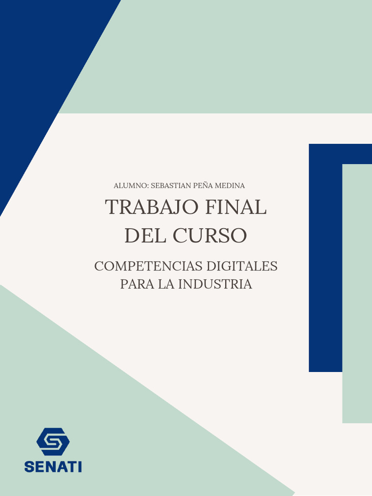 Trabajo Final Del Curso | PDF