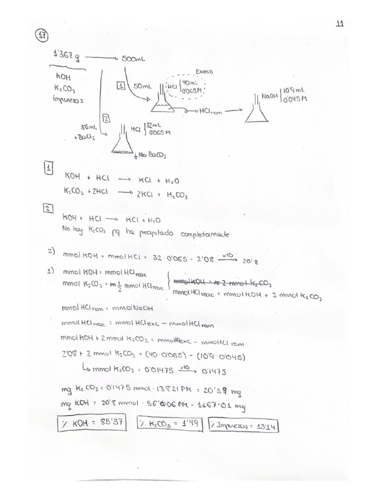 Ejercicio 17 Analitica Tema 8 | PDF