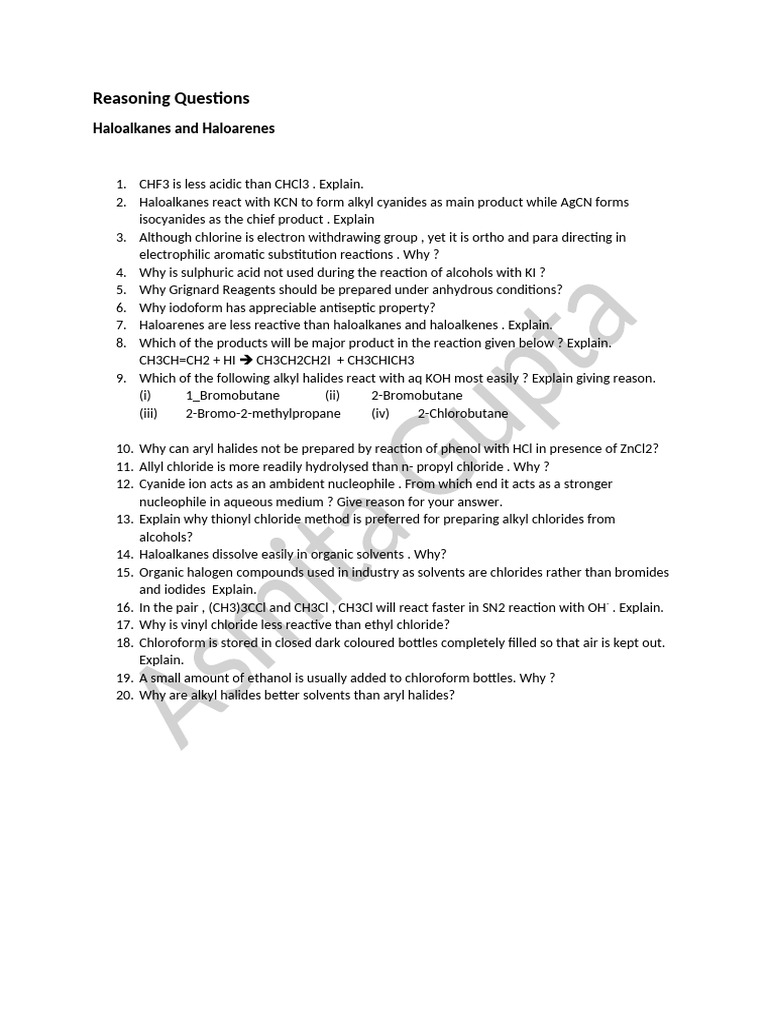 Reasoning Questions | PDF