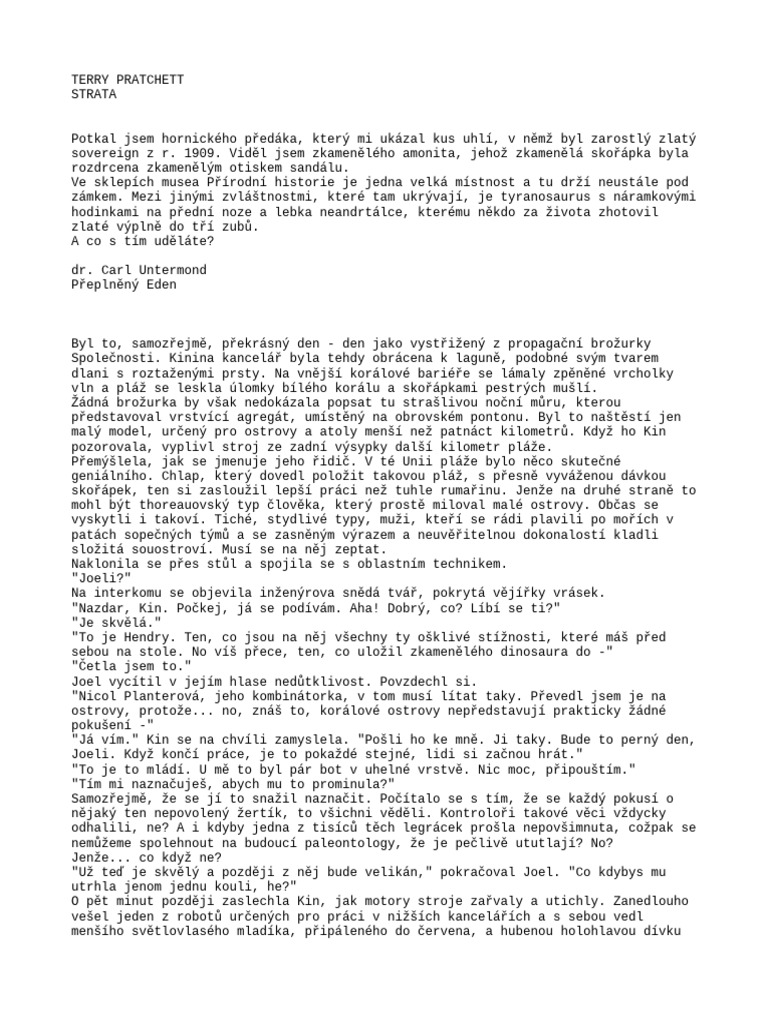 Pratchett Terry - Strata | PDF | Young Adult