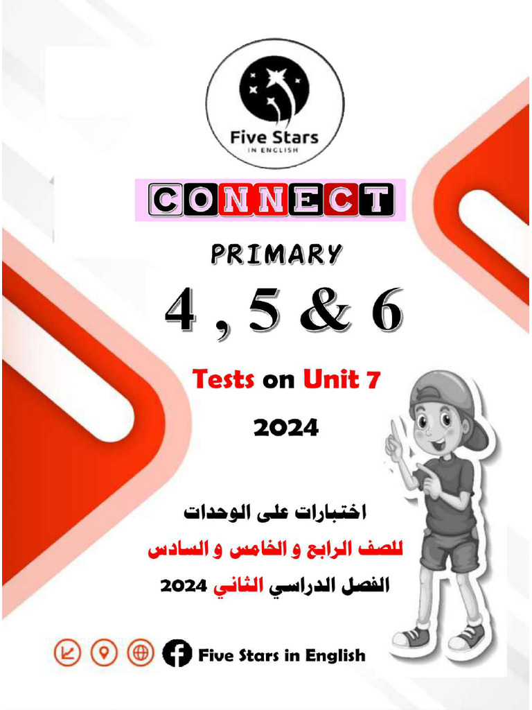 Tests On Unit 7 Five Stars Primary 4-5-6 | PDF