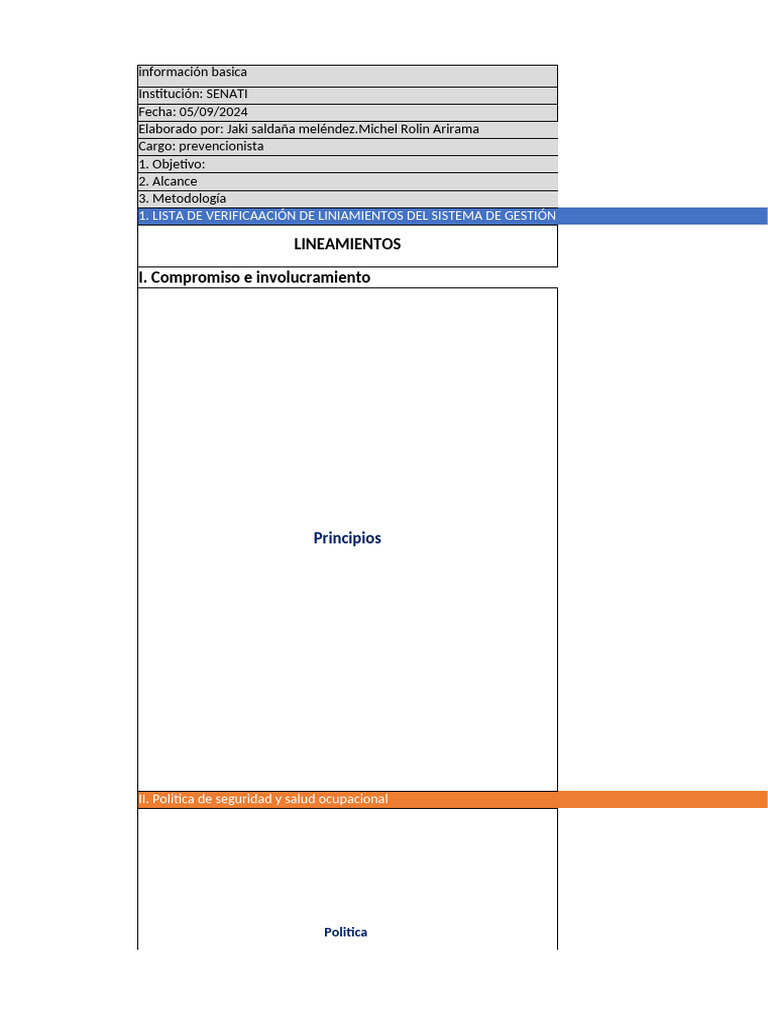 Linea Base Michel - Jakiline | PDF