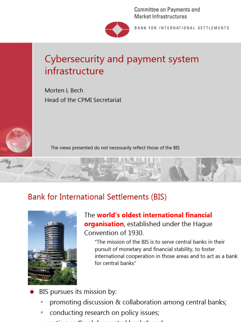 Cybersecurity and payment system infrastructure | PDF