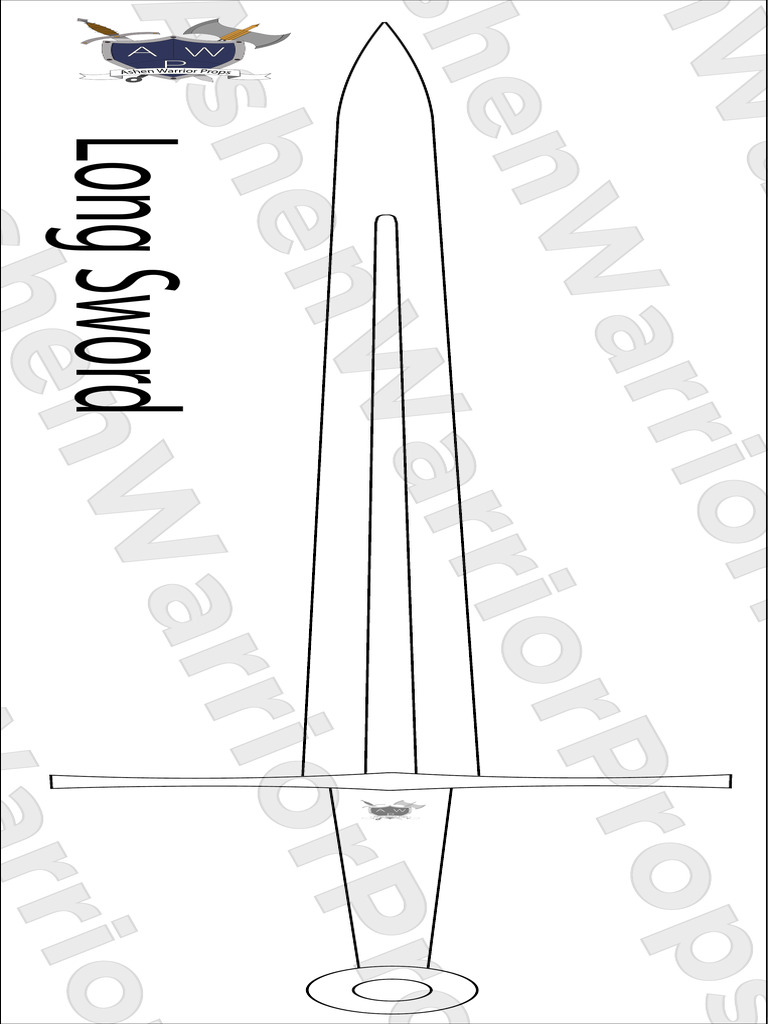 The Long Sword Template | PDF