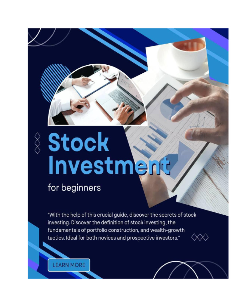 Stock Investment For Beginners Pdf