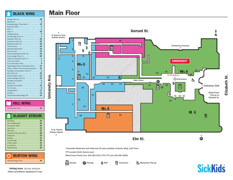 sickkids-main-floor-map | PDF