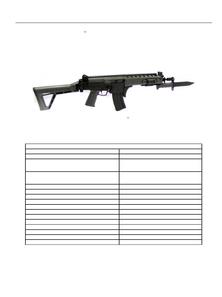 Manual Fuzil Imbel 556 IA2 | PDF