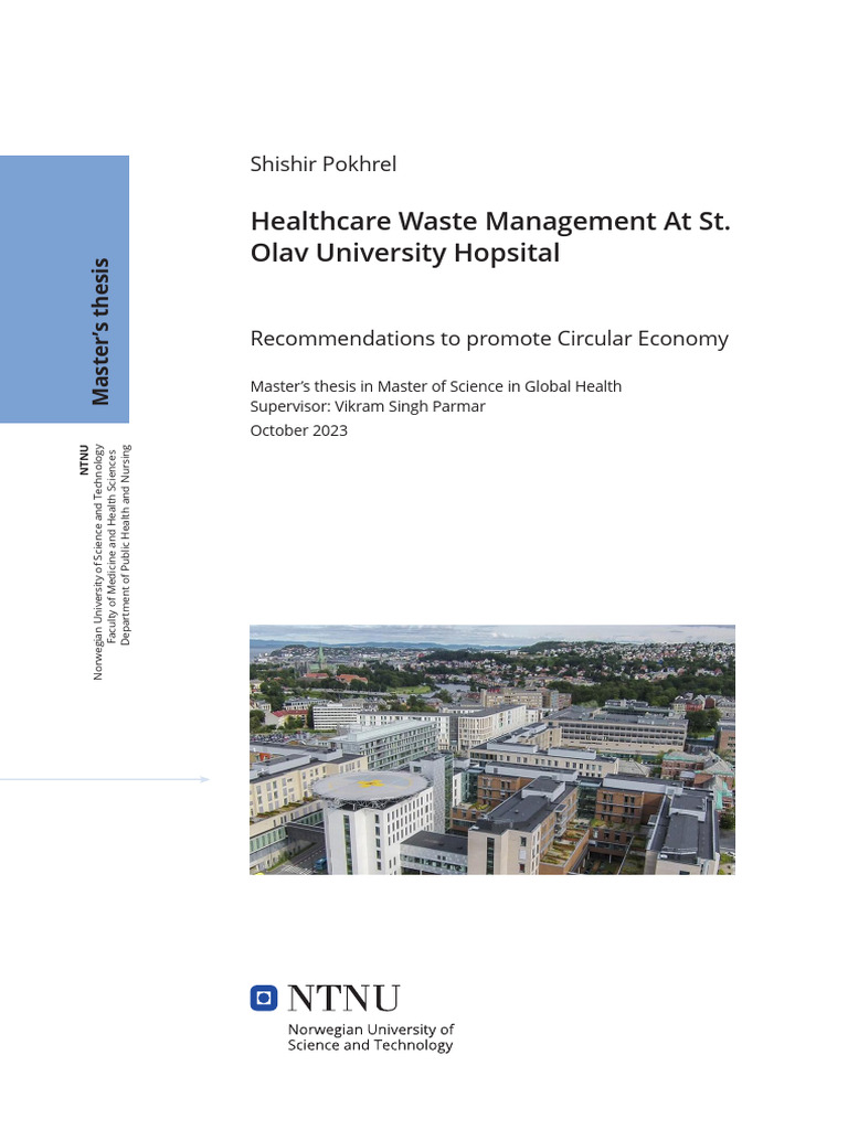 Healthcare Waste Management | PDF