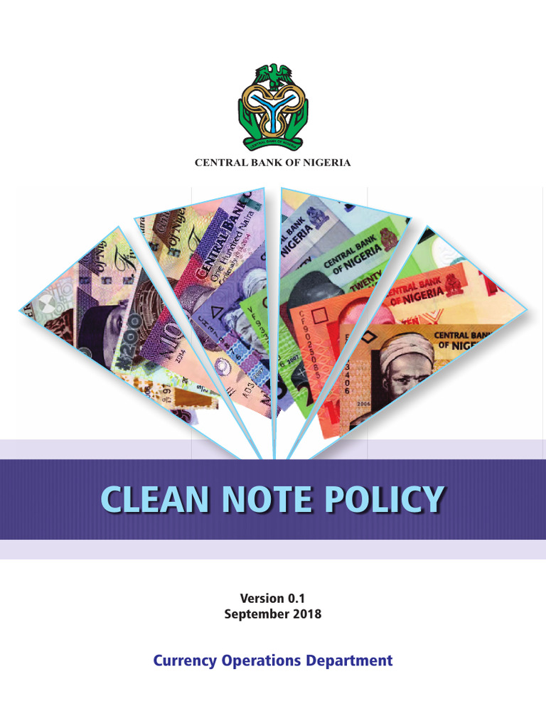 Clean Note Policy 250419 | PDF