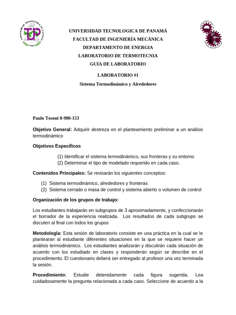 TTA-Lab.1 Tosoni, Paulo. | PDF