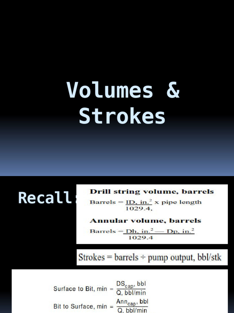Basic Mud Engineering Calculations Part 2. | PDF | Barrel (Unit) | Home & Garden