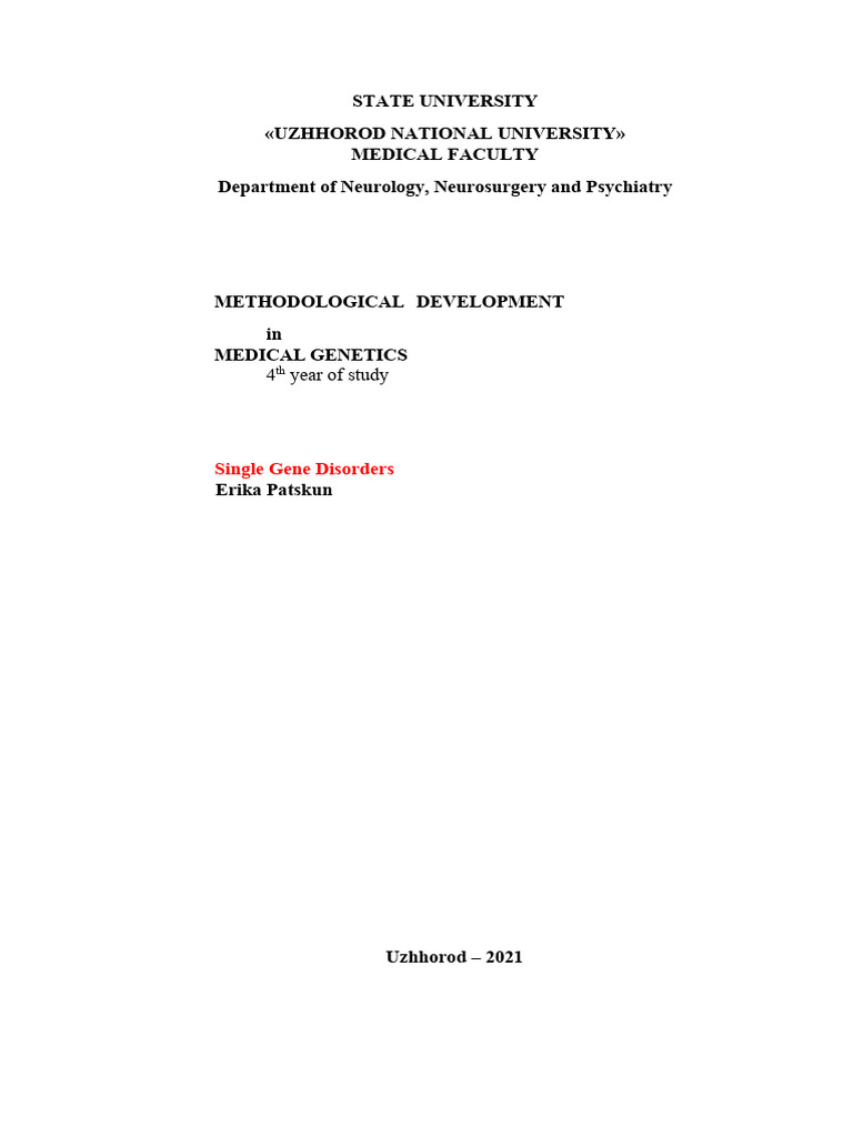 Genetics Module | PDF