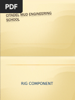 List of Components of Oil Drilling Rigs PDF | PDF | Casing (Borehole ...