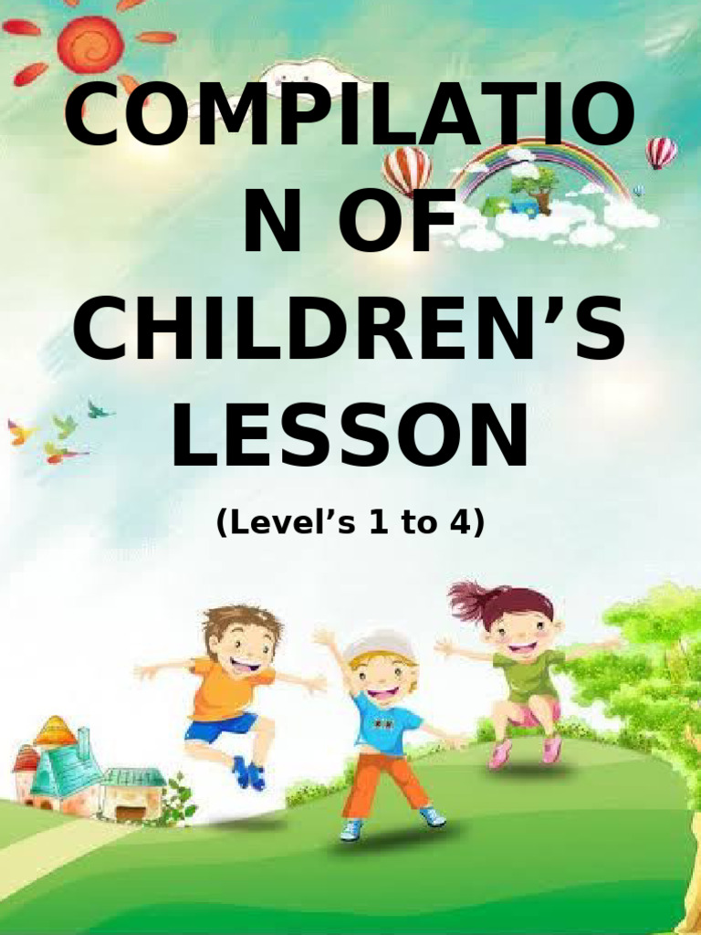 Compilation of Children lesson | PDF