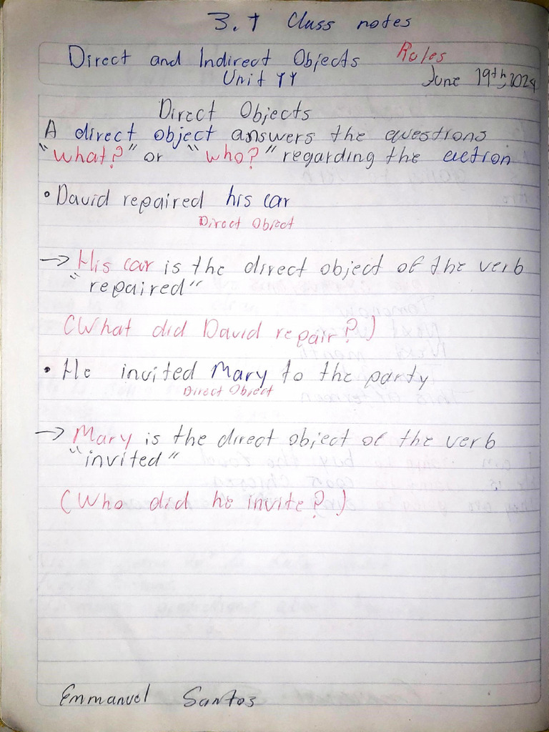 3.1notes Class | PDF