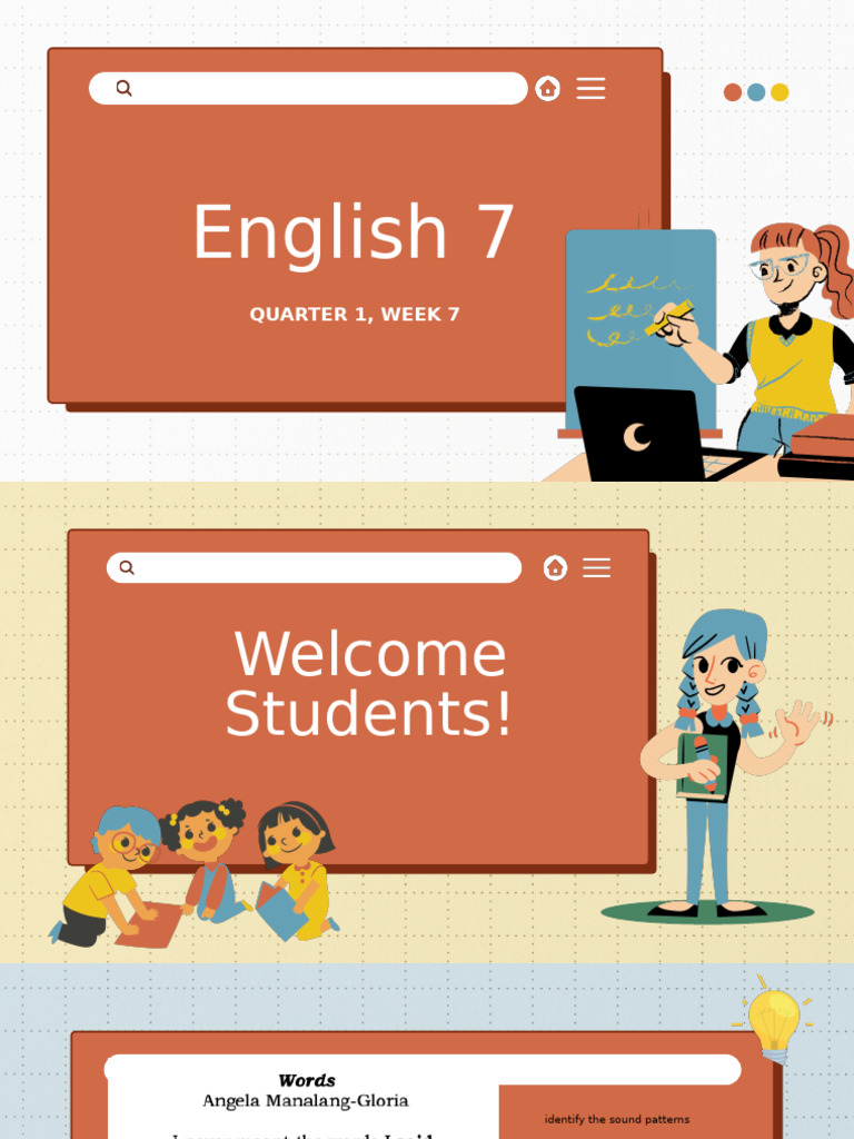 Eng7 Q1 Week7 - Matatag | PDF