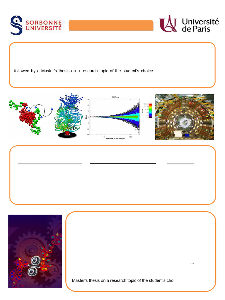 Paris Physics Master Flyer | PDF