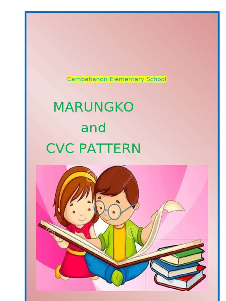 Marungko Reading Material | PDF