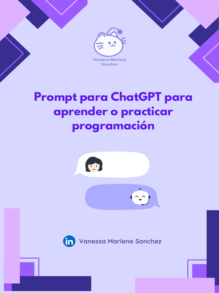 Prompt para ChatGPT para Aprender o Practicar Programación | PDF