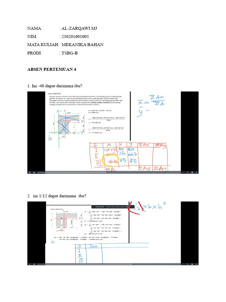 Absen 4 Al-Zarqawi MJ | PDF