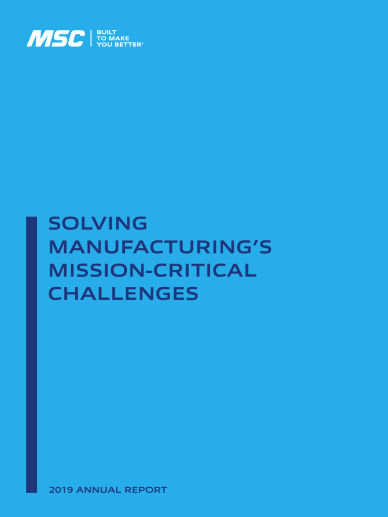 MSC FY2019 Annual Report | PDF