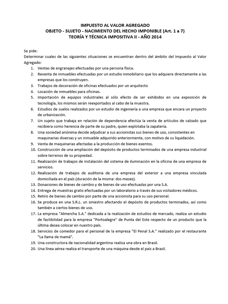 02 IVA Objeto-Sujeto-NHI | PDF