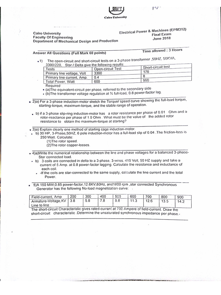 EPM Final 2018 | PDF