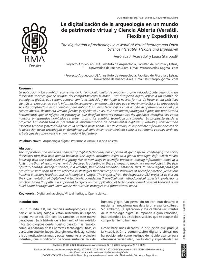 Acevedo y Staropoli 2023 - Versátil, Expeditivo y Flexible | PDF