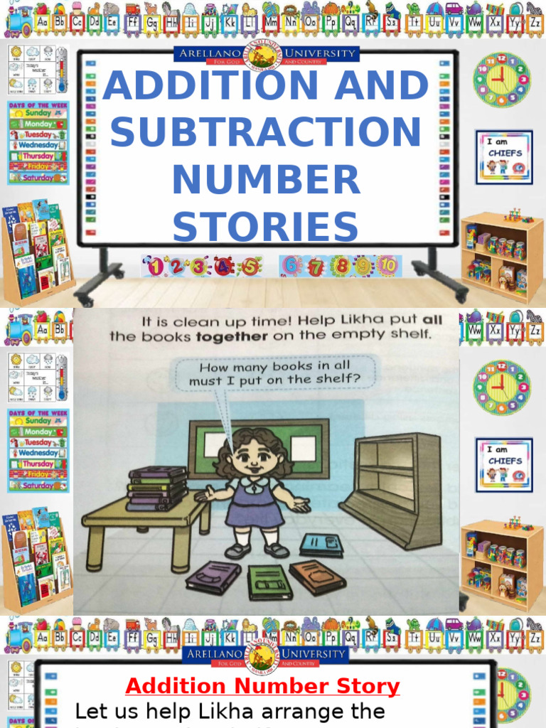 Addition and Subtraction Number Stories | PDF
