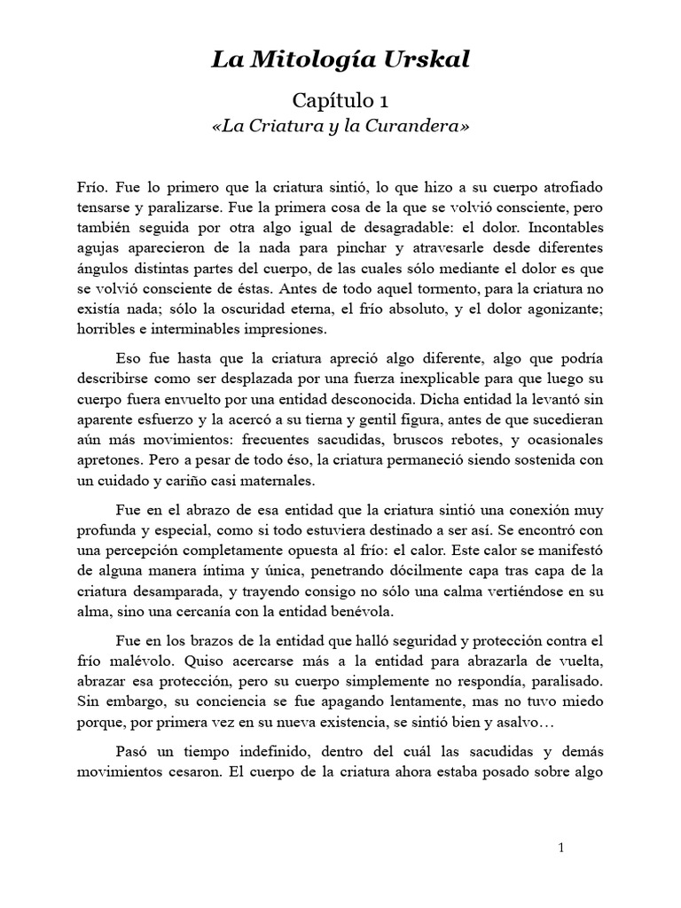 Cuarto Borrador Capítulo 1 | PDF