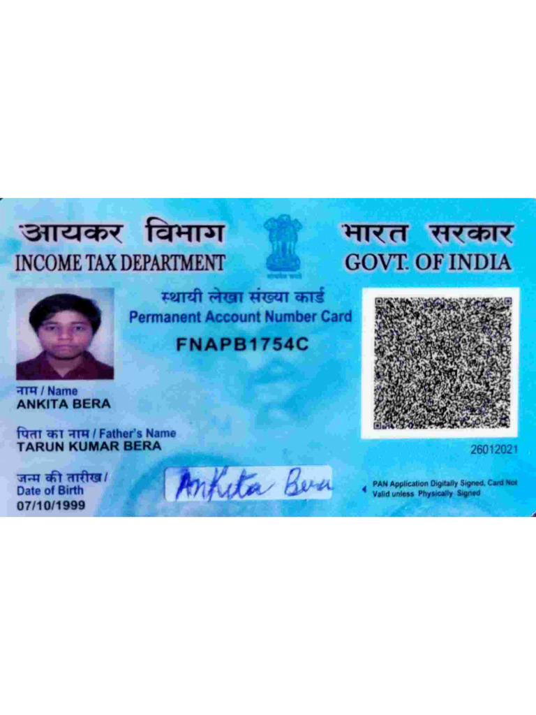 Pan Card | PDF