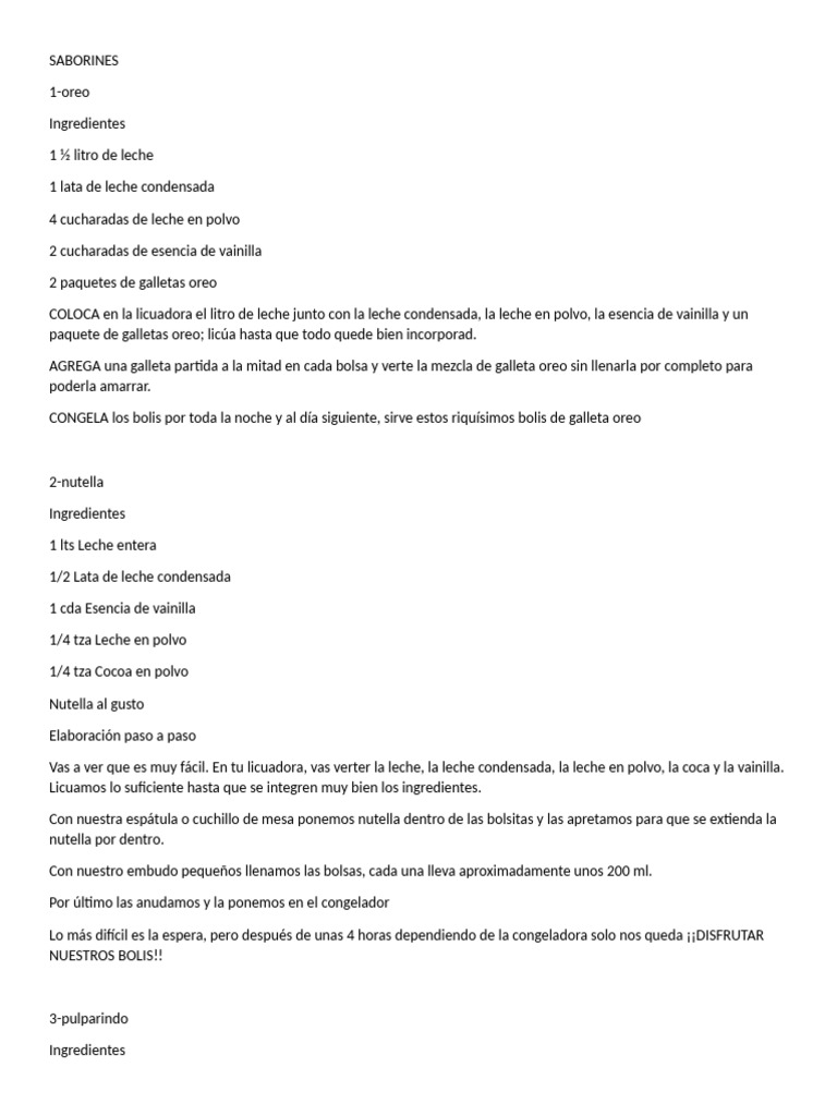 SABORINES | PDF