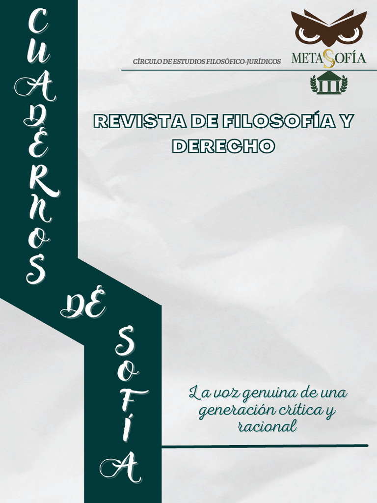 Revista Oficial Cuadernos de Sofía | PDF | Utilitarismo | Ciencia y matemática