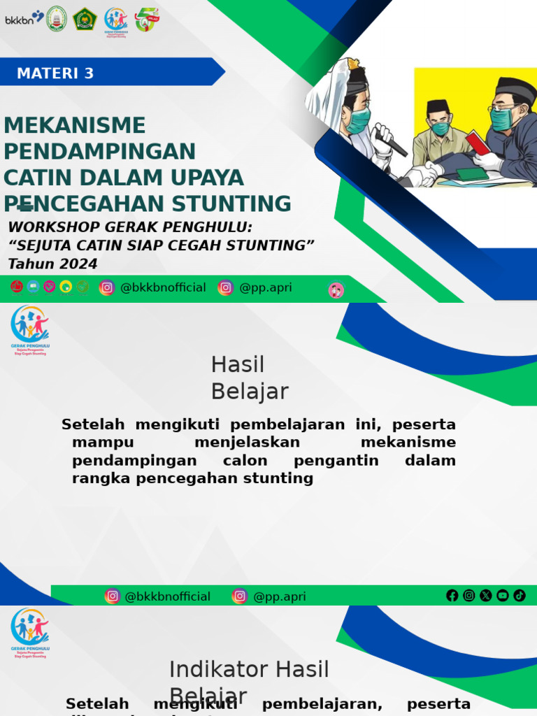 Materi 3 Pendampingan Catin Oleh Tim Pendamping Keluarga | PDF