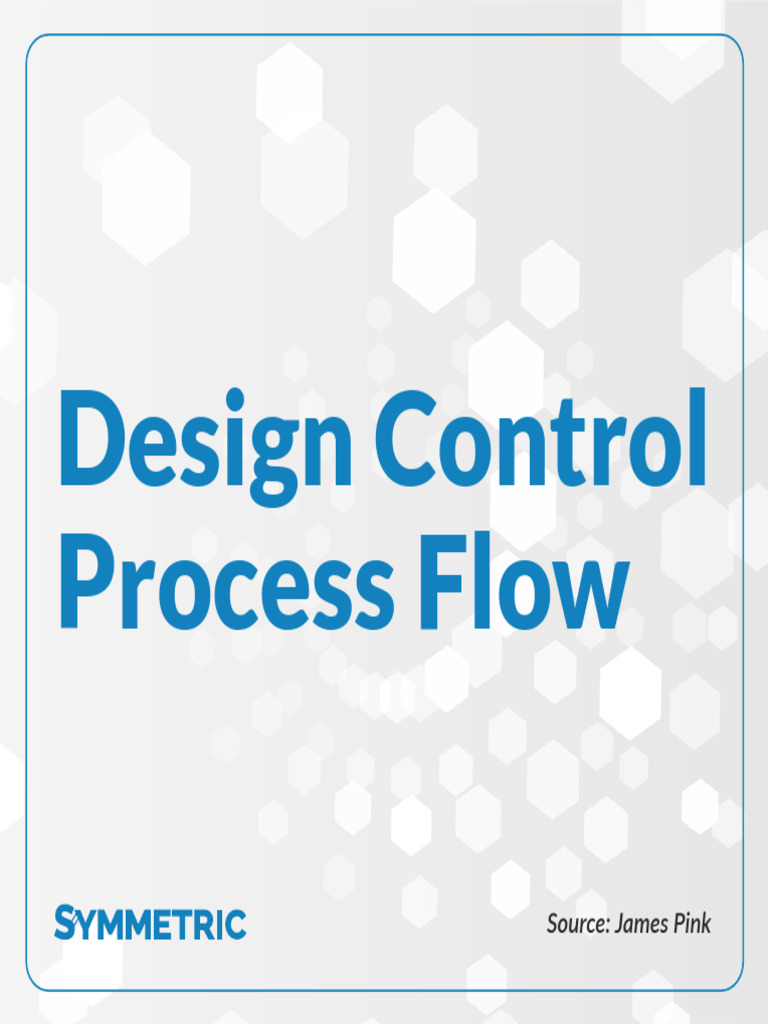 Design Controls Process Flow | PDF