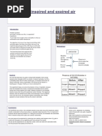 Lime Water Respiration Experiment | PDF