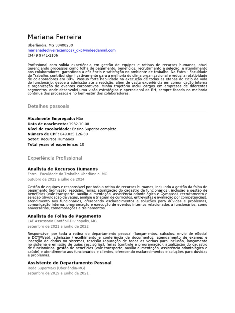 Curr Í Culo Mariana Ferreira | PDF